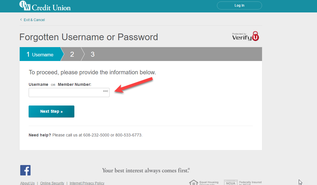 Forgotten Password1 ⋆ Login Bank