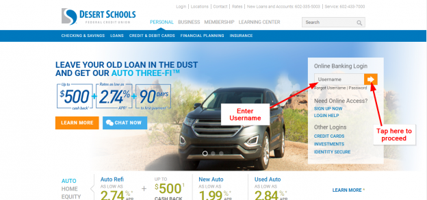 Desert Schools Federal Credit Union Online Banking Login Login Bank desert-schools-federal-credit-union-online-banking-login-login-bank