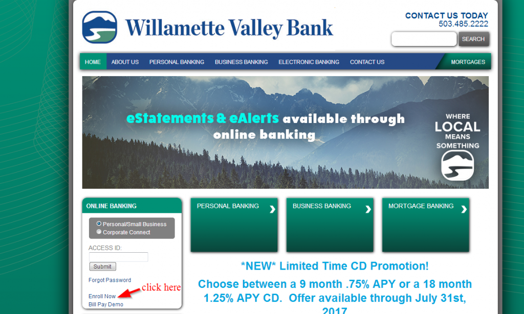 Valley Bank Login