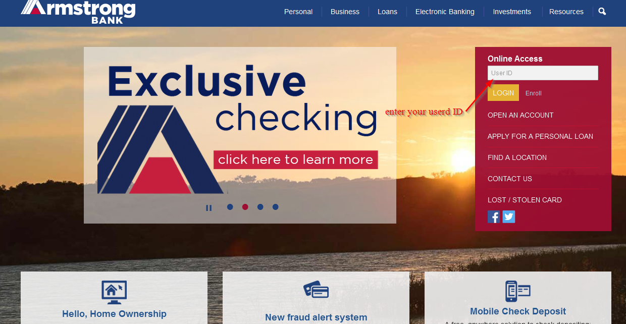 Armstrong Bank Online Banking Login ⋆ Login Bank Armstrong Bank Online Banking Login ⋆ Login Bank