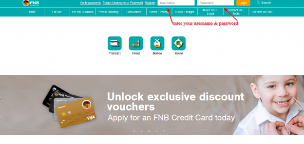 Fnb online - dopexperience